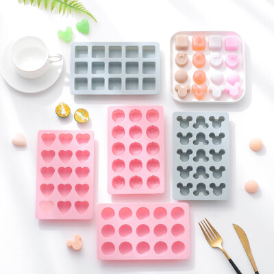 Silicone Ice Cube Mold Household Plastic Ice Mold | eBay