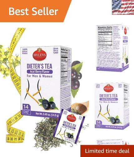 Dieter's Tea with Acai Berry Flavor - 14 Tea Bags for Effective Weight ...
