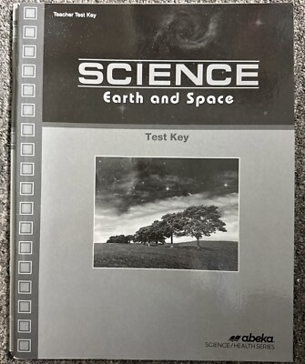 ABeka Science Earth and Space 2018 Test Key 8th Grade Homeschool | eBay