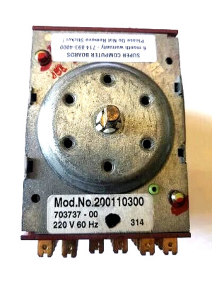 Coin-op Washers & Dryers - Speed Queen Timer