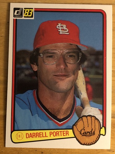 1983 Donruss Darrell Porter Card #278 Cardinals Catcher High-Grade NM O ...