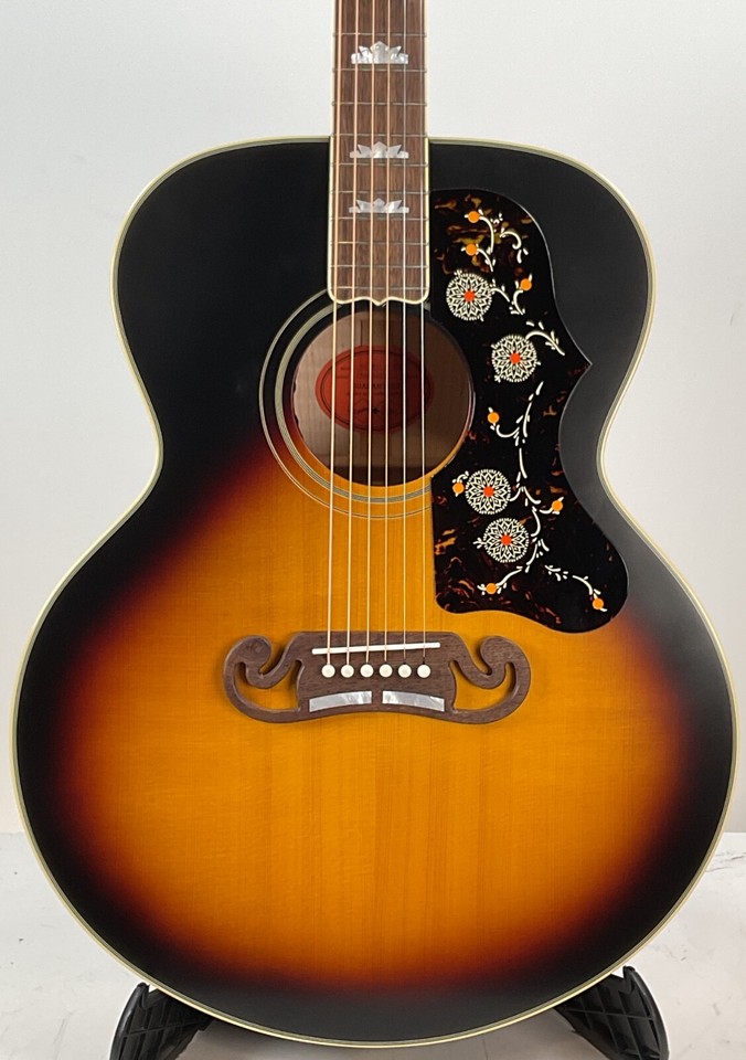 Epiphone 1957 SJ-200 Acoustic-Electric Guitar - Vintage Sunburst ...
