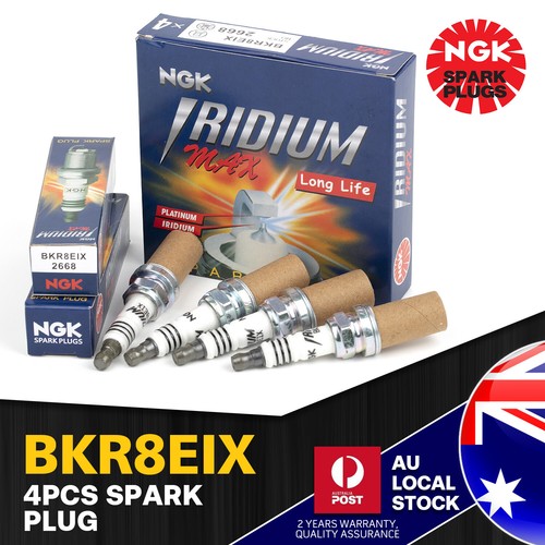 4X GENUINE OEM NGK IRIDIUM IX SPARK PLUGS BKR8EIX 2668 FIT FORD SIERRA ...