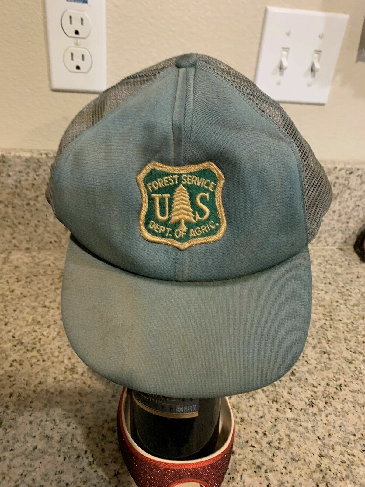 US Forest Service Cap Hat Green USA ,Vintage. | eBay