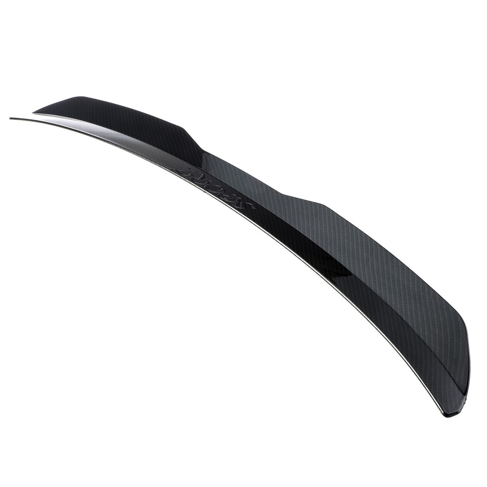 Universal Rear Window Roof Rear Spoiler Kit Visor Deflector (Carbon ...