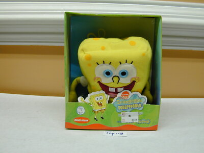 2002 Spongebob Squarepants Spongebob Plush Coin Bank MOC | eBay