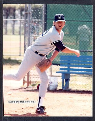 Andy Hawkins NEW YORK YANKEES UNSIGNED 8 x 10 ORIGINAL SNAPSHOT PHOTO ...