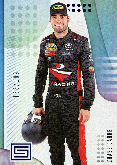 2020 PANINI CHRONICLES RACING CHASE CABRE #19 STATUS INSERT CARD BLUE ...