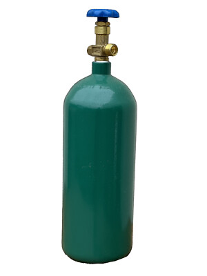 20 cu ft Steel Oxygen Cylinder O2 Gas Tank with CGA540 Valve for Torch ...