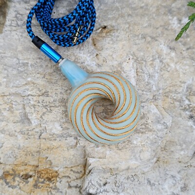 12 Turns L Blue Spirals Toroidal Vortex Wave Generator Torsion Fields ...