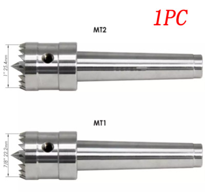 1PC Wood Lathe Drive Center Turning Spur Mt1 Mt2 With Spring Loaded ...