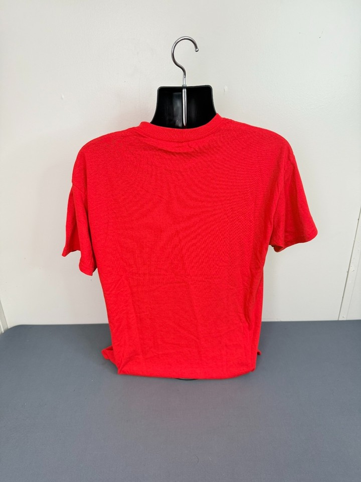 Gildan Men's Canada Crew Neck Cotton Knit Basic T-Shirt Red Size Large ...