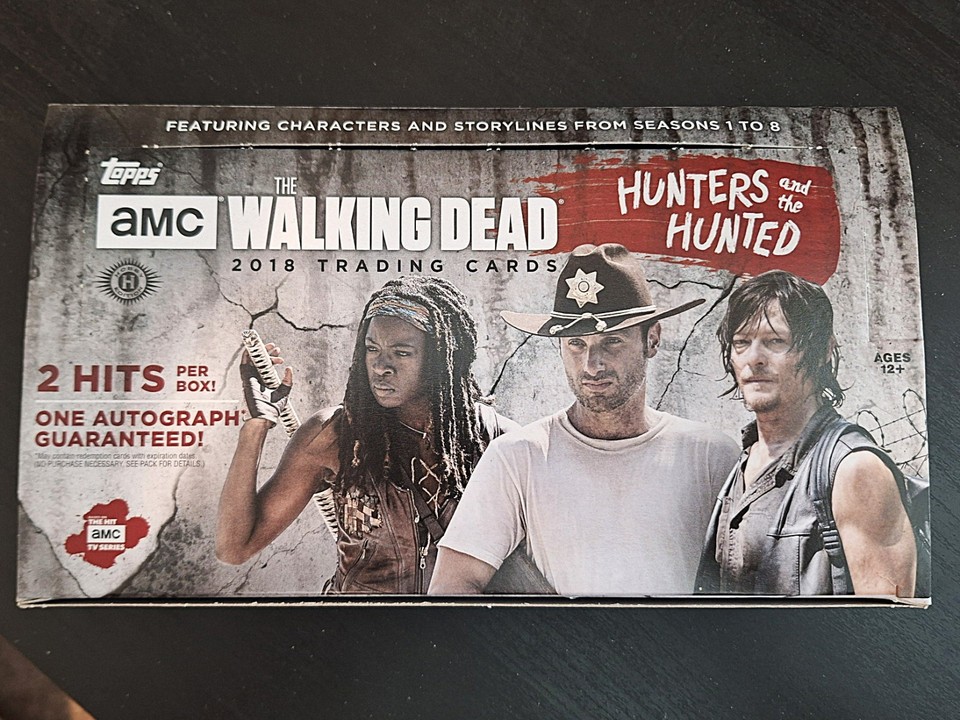 Topps The Walking Dead Hunters & The Hunted Complete Base Set ...
