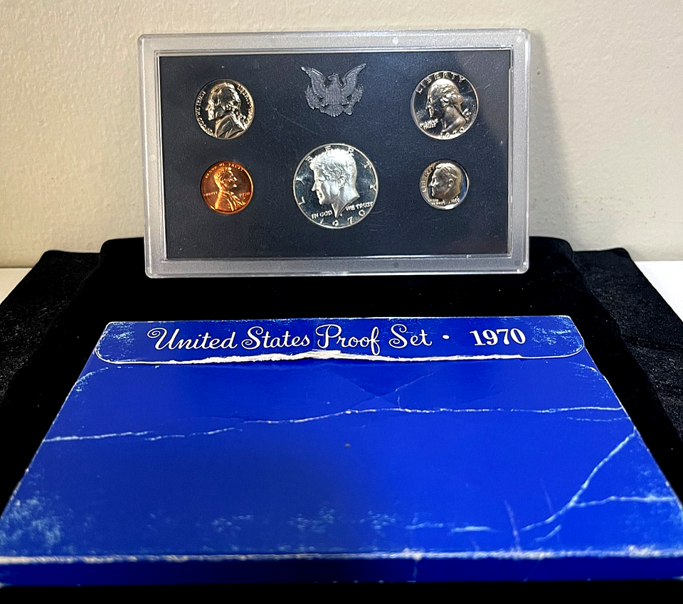1970 US Proof Set - Original Mint Packaging - Including 40% Silver ...