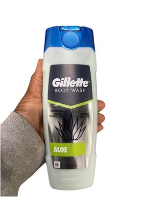 1 Gillette Aloe Body Wash Hydration Locking Technology Soothing ...