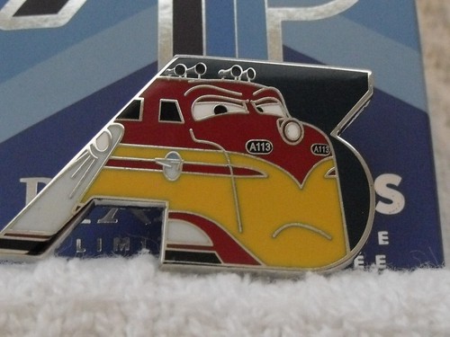 2022 Disney Mystery LR Pin A113 Pixar Cars Trev Diesel Railroad Train ...