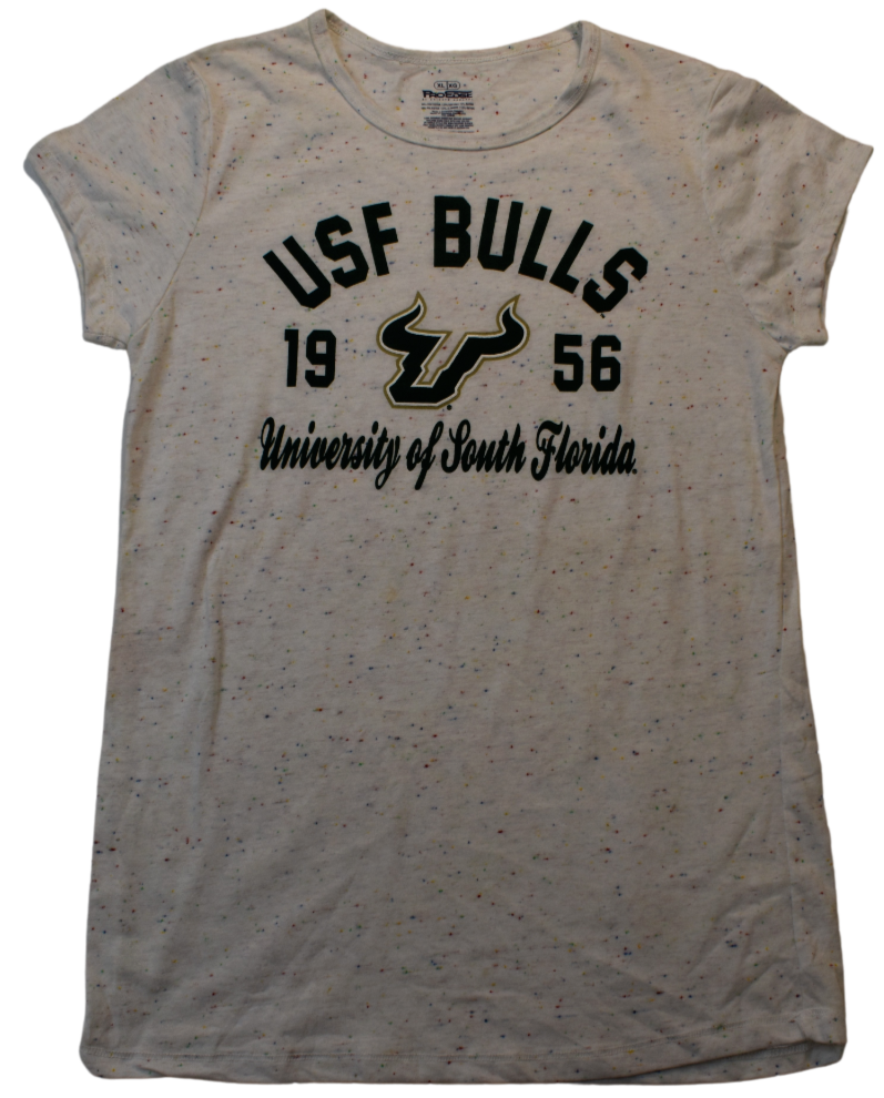 Pro Edge Juniors University Of South Florida USF Bulls 1956 White Shirt ...