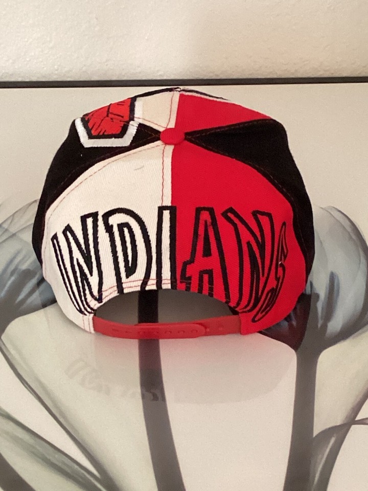 Cleveland Indians Custom XL Logo Embroidered OSFA Replica Snapback | eBay