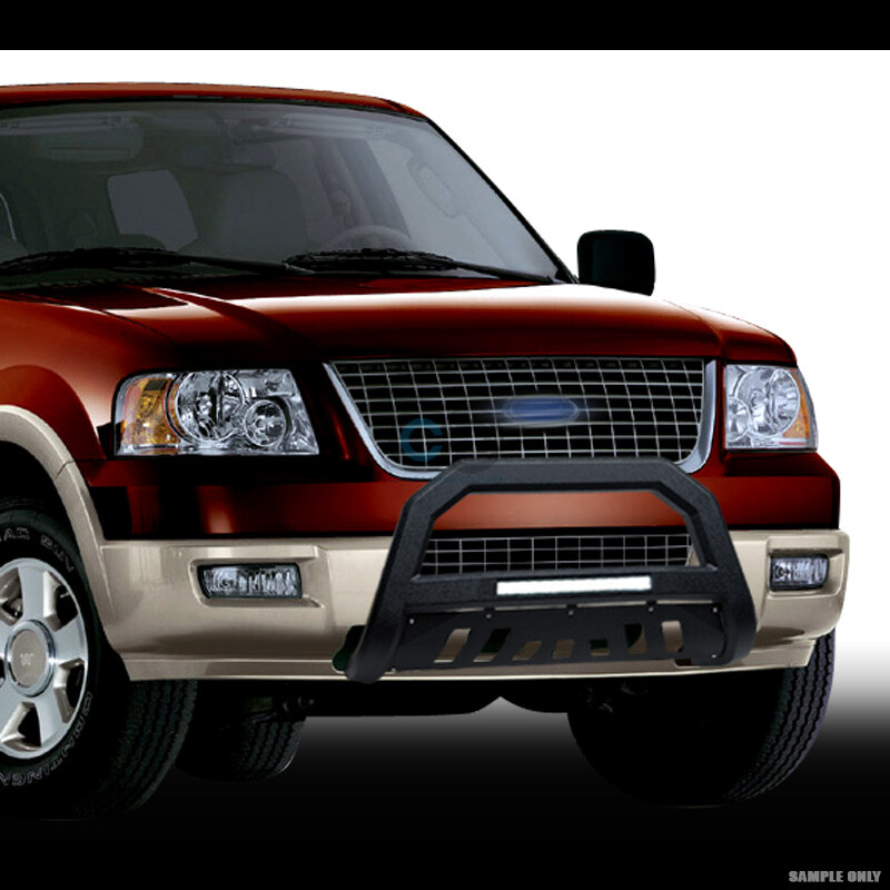 Fits 99-04 Ford F250/F350/Excursion Textured Blk AVT Aluminum LED Light ...