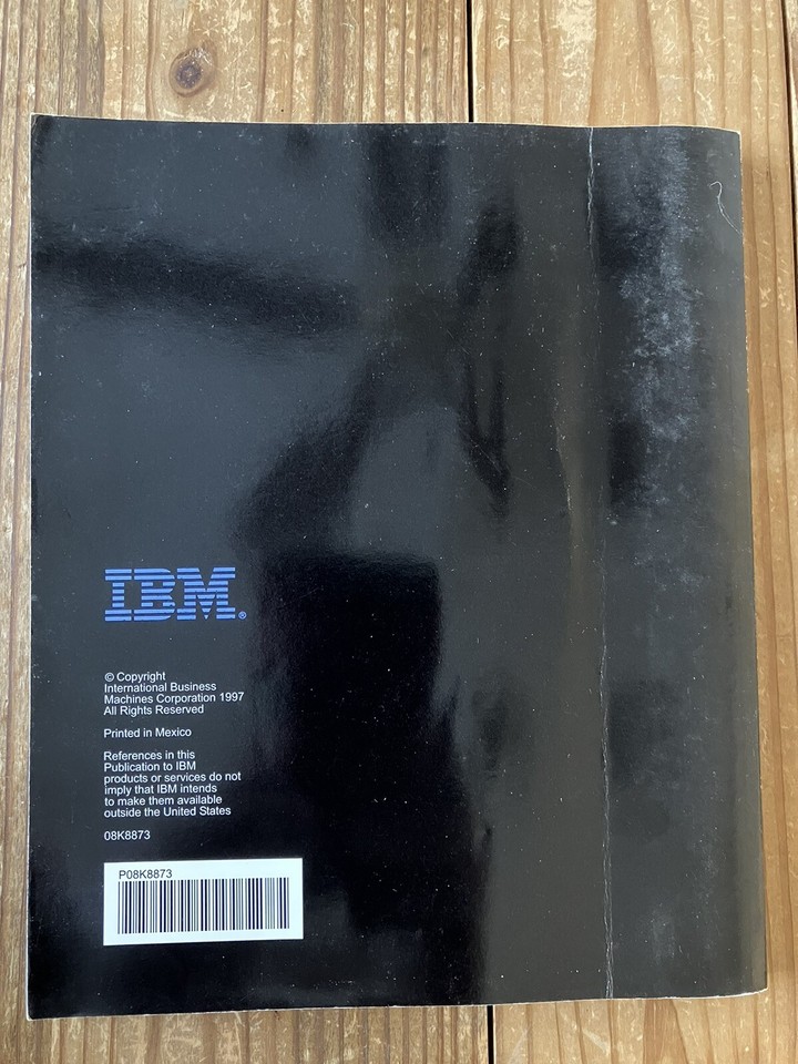 IBM Think Pad 390X User’s Reference 1999 | eBay