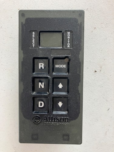 Allison Transmission Push Button Electronic Shift Pad, P/N 29546171 ...