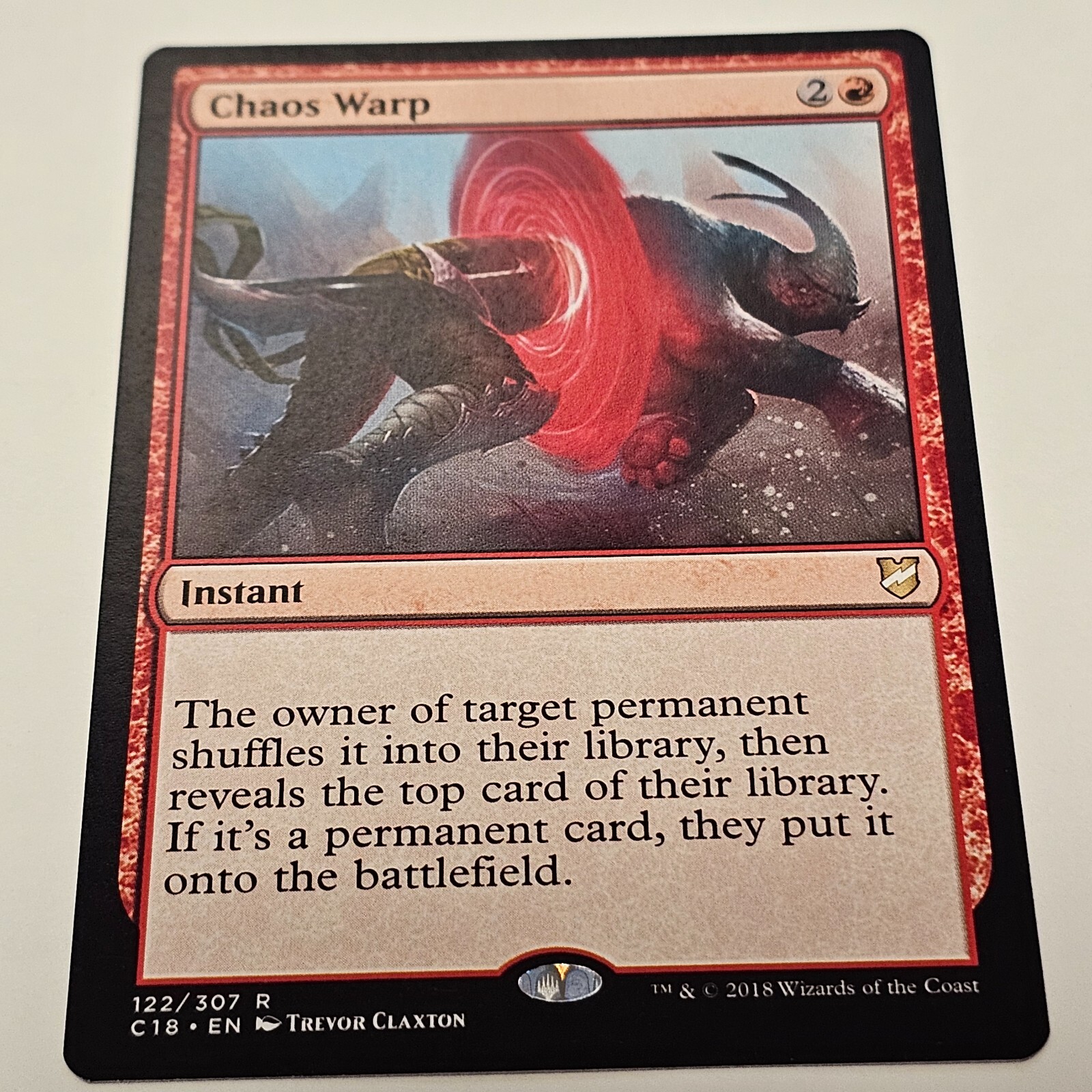 MTG Chaos Warp Commander 2019 136/302 Regular Rare | eBay