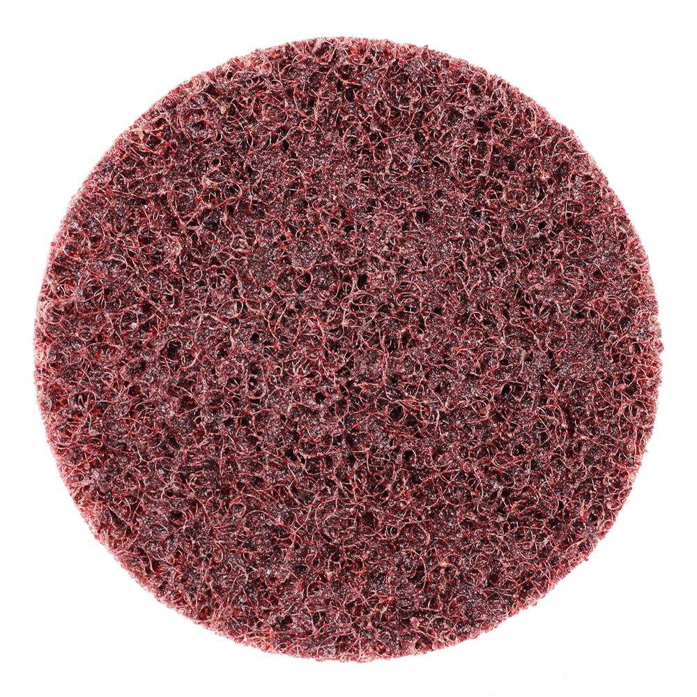50 Pack - 3" Roloc Surface Conditioning Discs Medium Red Quick Change ...
