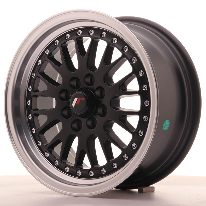 Japan Racing JR10 Alloy Wheel 15x7 - 4x108 / 4x100 - ET30 - Black ...