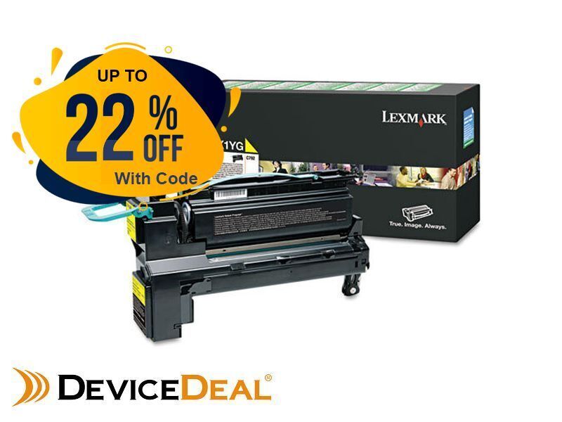 Lexmark C792X1YG YELLOW (PREBATE) TONER YIELD 20,000 PAGES C792 | eBay