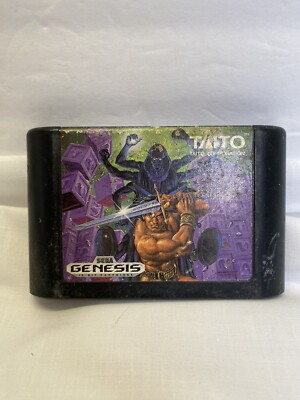 Rastan Saga 2 Taito RASTAN SAGA II MD Mega Drive Sega Genesis Tested ...