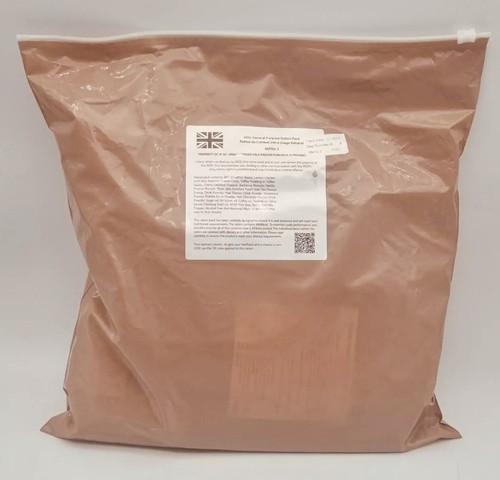 NEW MEAT British Army 24 Hour Ration Packs - Assorted Menus - Camping ...