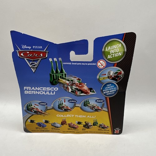 Disney Pixar Cars 2 Action Agents Francesco Bernoulli w/fuel car ...