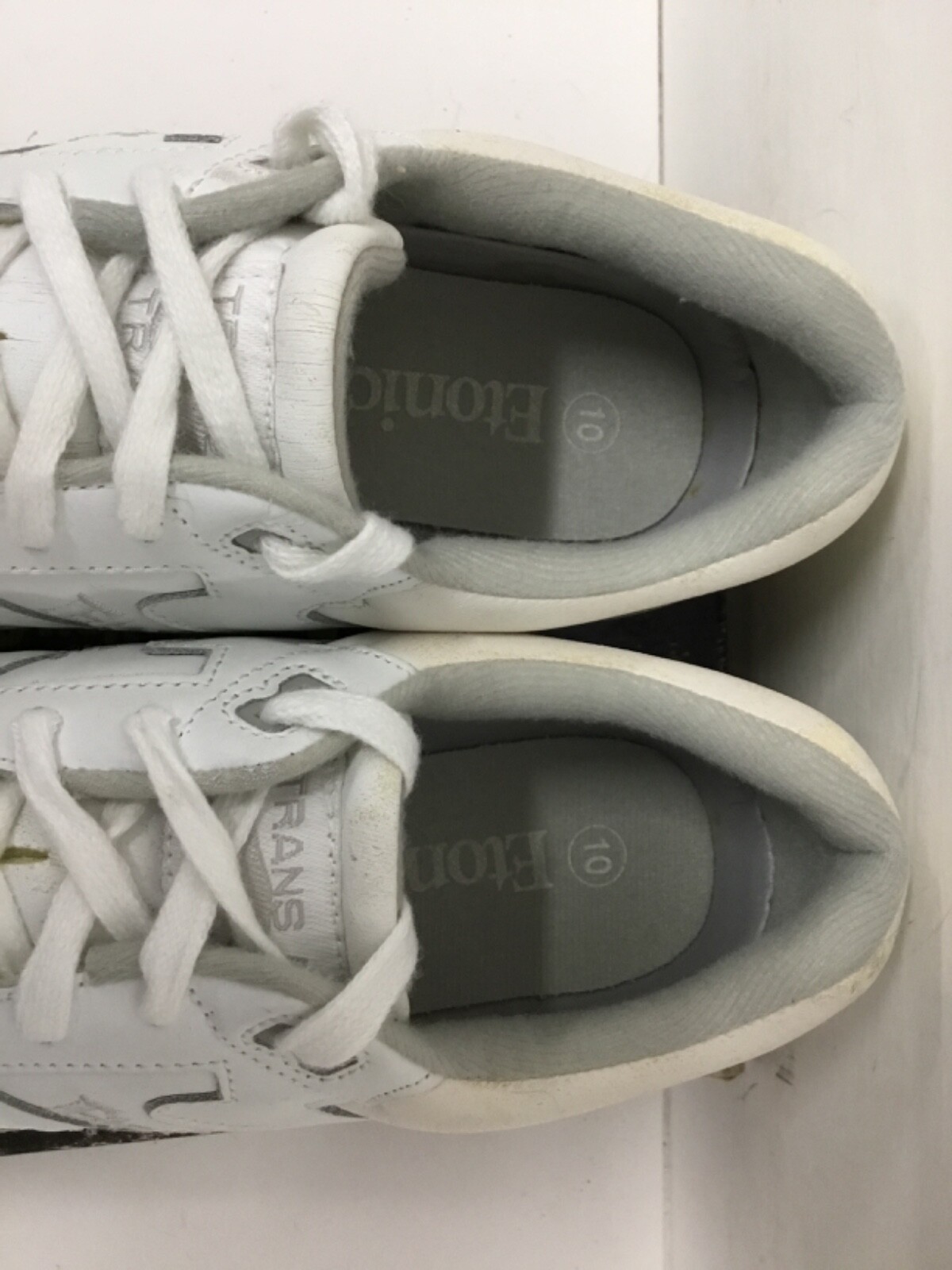 Etonic Trans Am Trainer Men Running Shoe#K490 size 10 EE wht/vintage ...