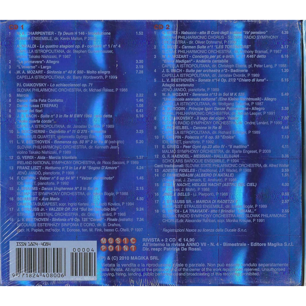 Various CD Concerto Di Natale/Magika – MGK185/CD Sealed | eBay