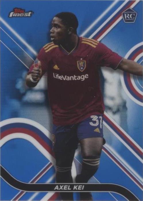 2022 Topps Finest MLS - Axel Kei #73 Blue Refractor /150 (RC) for sale ...