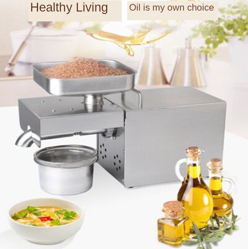 Stainless Steel Vertical Oil Press Machine Electric Differential ...