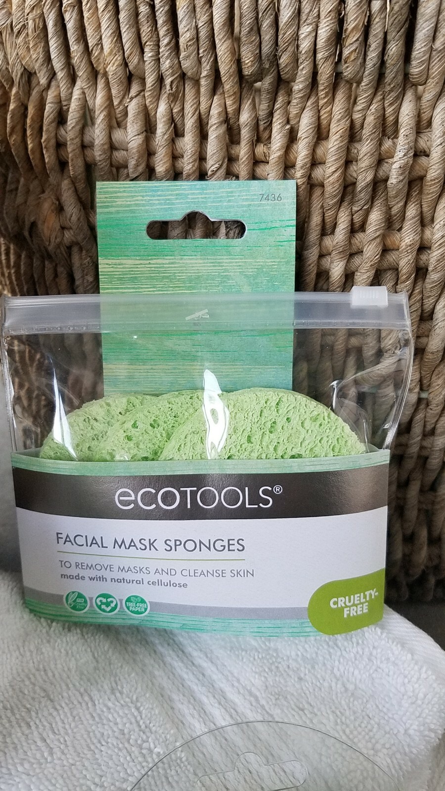 ECOTOOLS Facial Mask Remover Sponges & Applicators Single pk 2pk 3pk ...