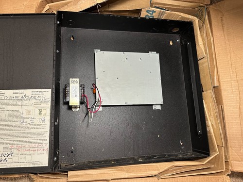 Gamewell-FCI 7100 Fire Alarm Control Panel Cabinet | eBay