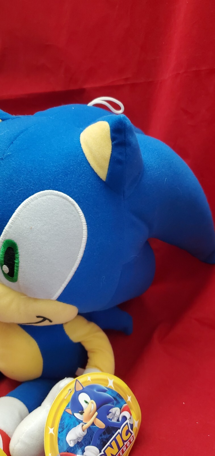 Sonic the Hedgehog 30th Anniversary Sonic Blue Plush 18” NEW with Tags ...