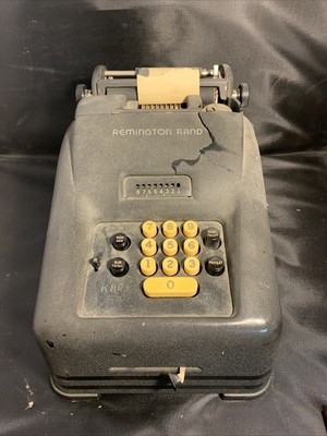 Cash Register, Adding Machines - Remington Rand Adding Machine