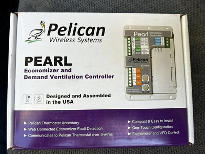 NEW PELICAN WIRELESS PEARL ECONOMIZER CONTROLLER /DEMAND VENTILATION | eBay