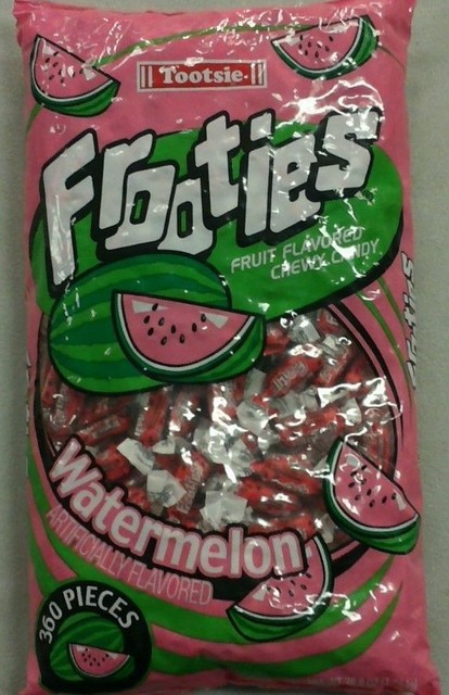 Watermelon Tootsie Roll Frooties Chewy Candy - 360-piece Bag for sale ...