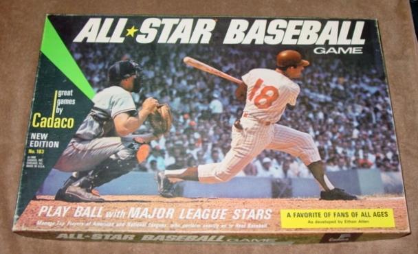 Vintage Cadaco : The Original All-Star Baseball Game - Mid-Late 80's ...