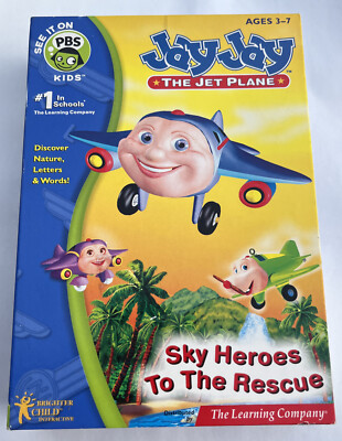 Jay Jay the Jet Plane Sky Heroes to the Rescue Pc Mac New Cd Rom Win10 ...