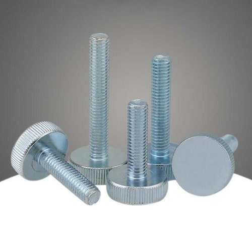 M3 M4 M5 M6 M8 M10 flat head hand-tight screws knurled round head Bolts ...