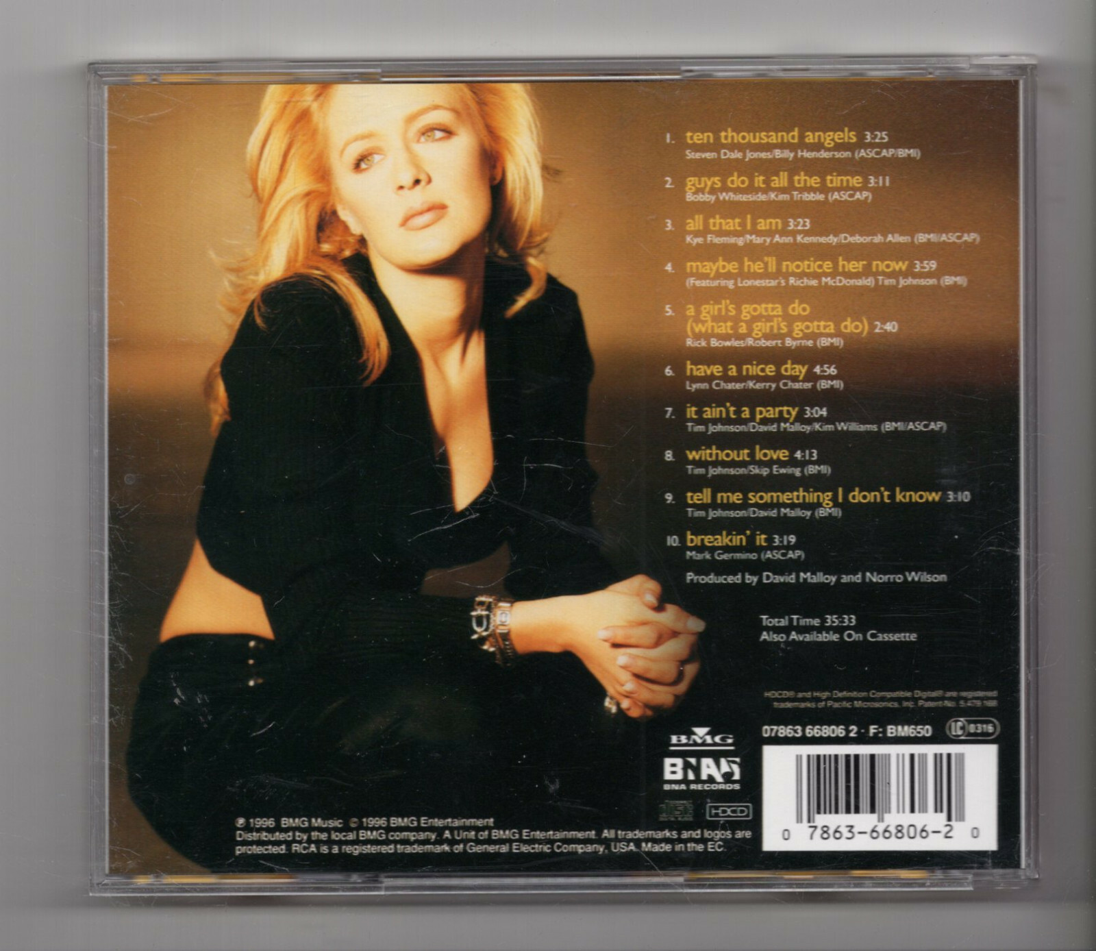 Mindy McCready - Ten Thousand Angels (1999) for sale online | eBay UK