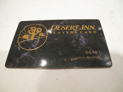 Vintage ITT Sheraton Desert Inn Players Card Las Vegas. Nice ...