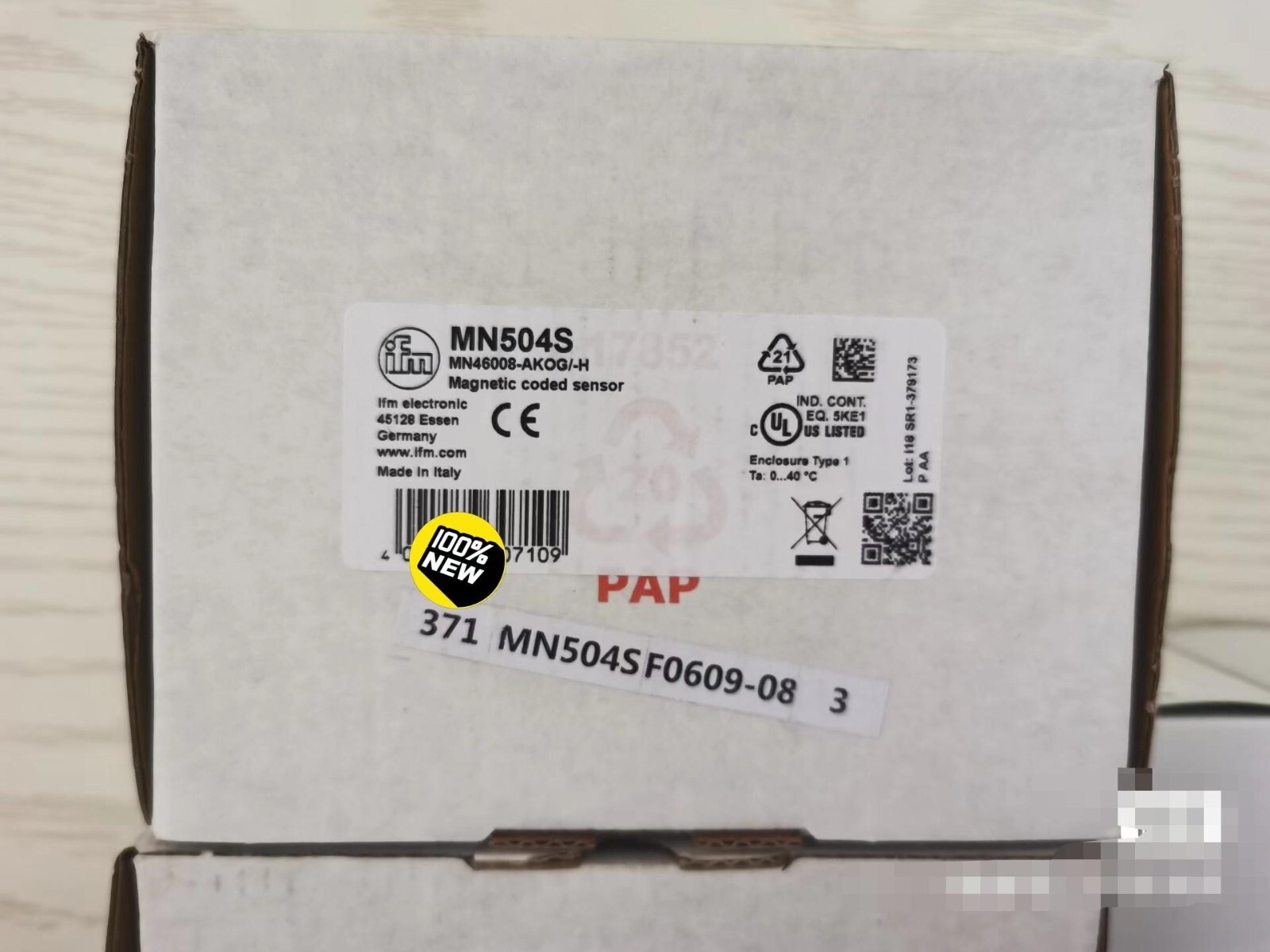 1pc NEW IFM MN504S Magnetic coded sensor #V3PK CH | eBay