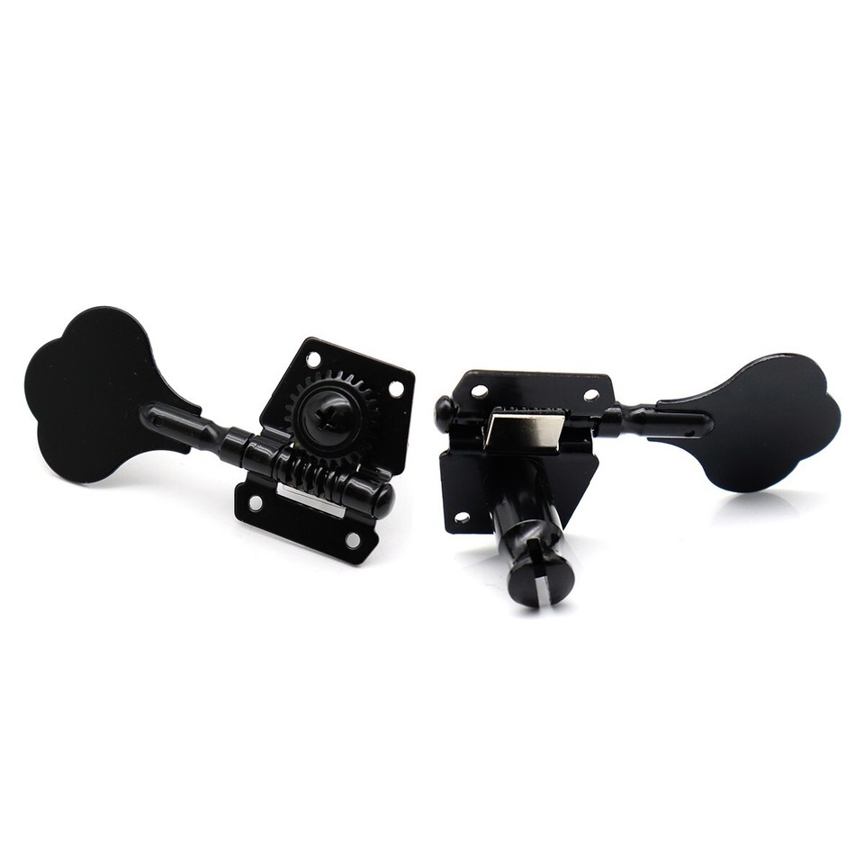 2R2L Black Vintage Open Style 4-strings Bass Tuning Pegs Tuners ...