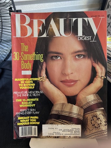 Beauty Digest Magazine May 1989 Vintage Hair Makeup Health Trends Ads ...